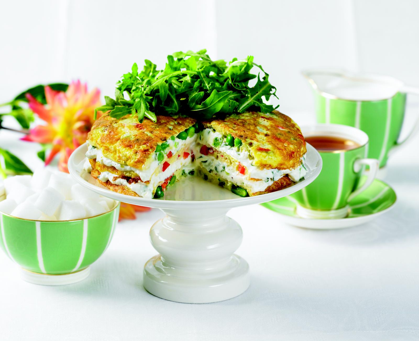Springtime Layered Omelette