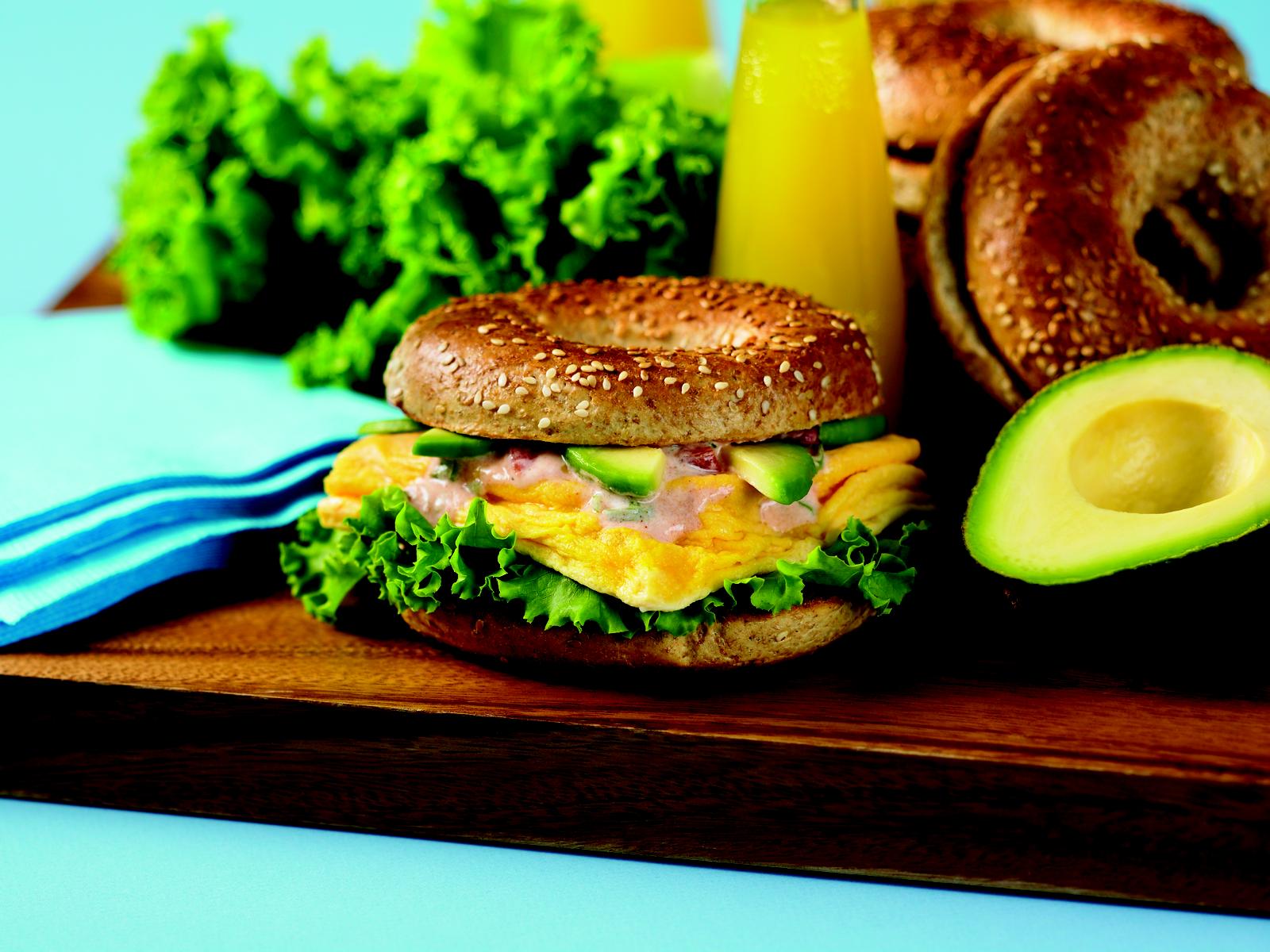 Quick Southwestern Breakfast Sandwich