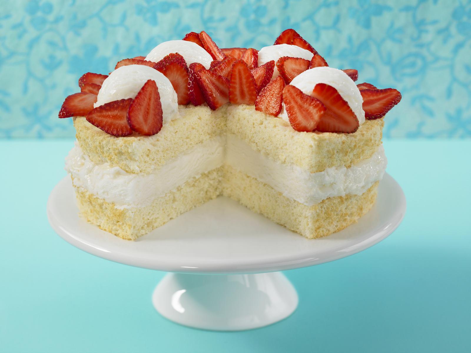 Almond Angel Cake