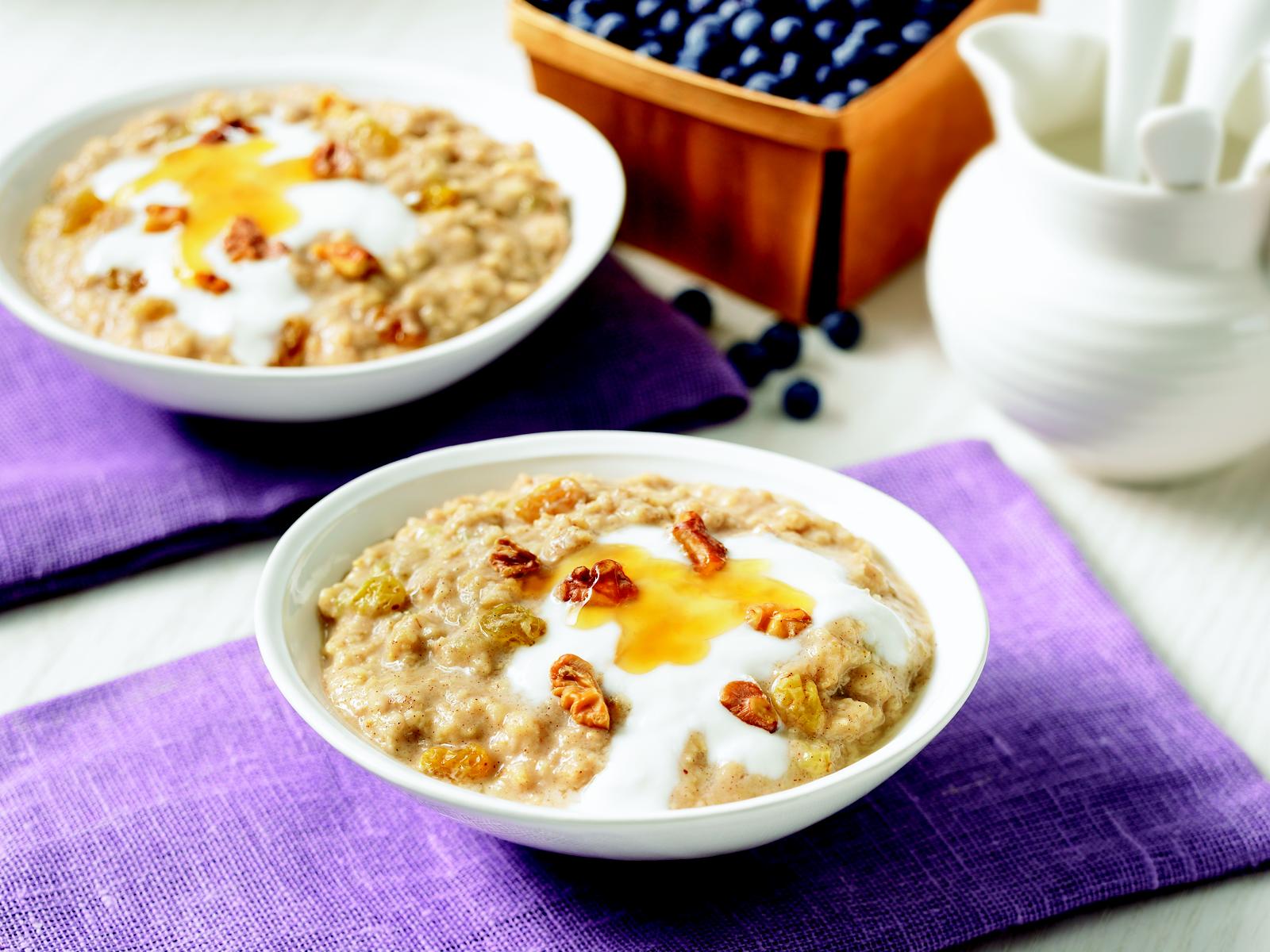 Overnight Apple & Spice Baked Oatmeal