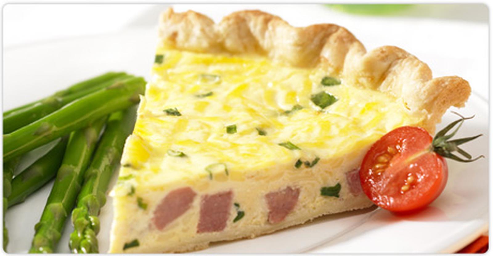 Ham and Cheese Quiche