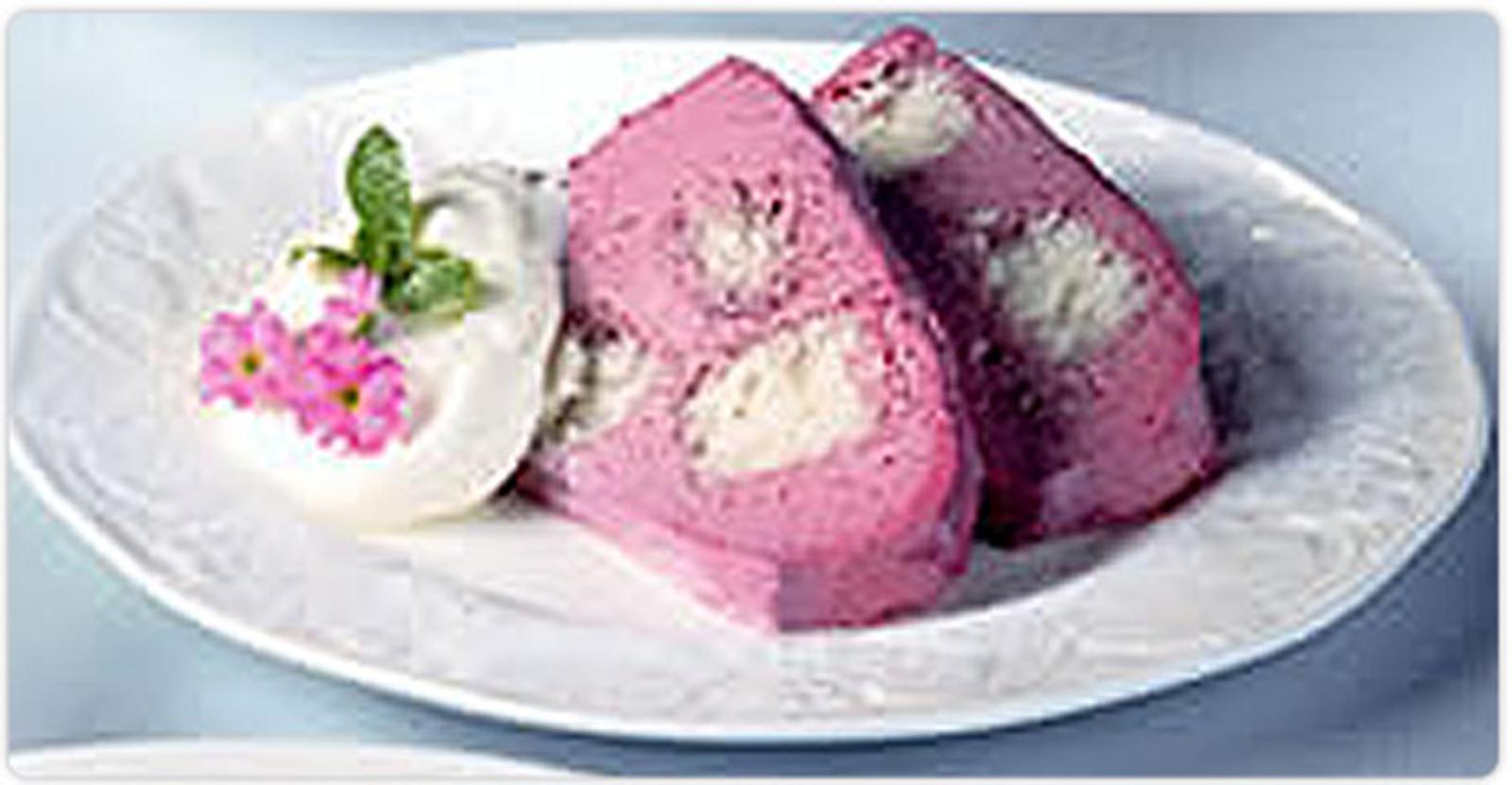 Bombe glacée lavande