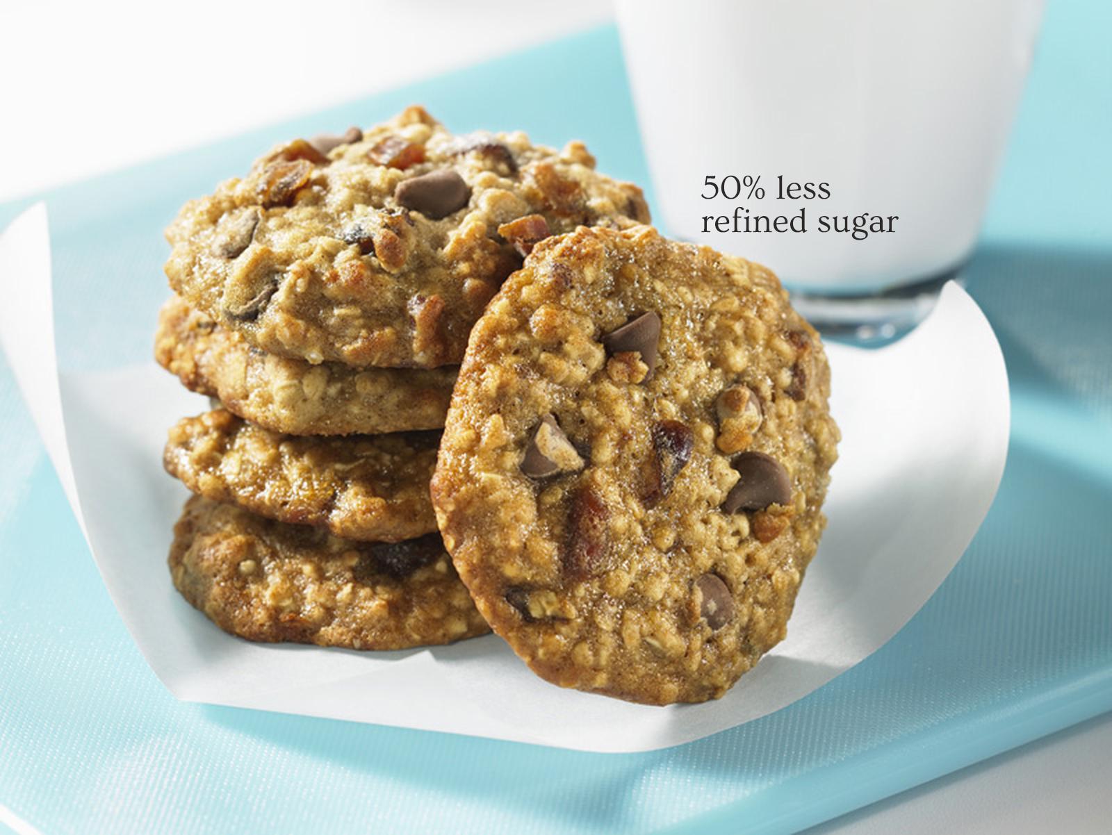Biscuits au chocolat, aux dattes et à l’avoine maintenant améliorés