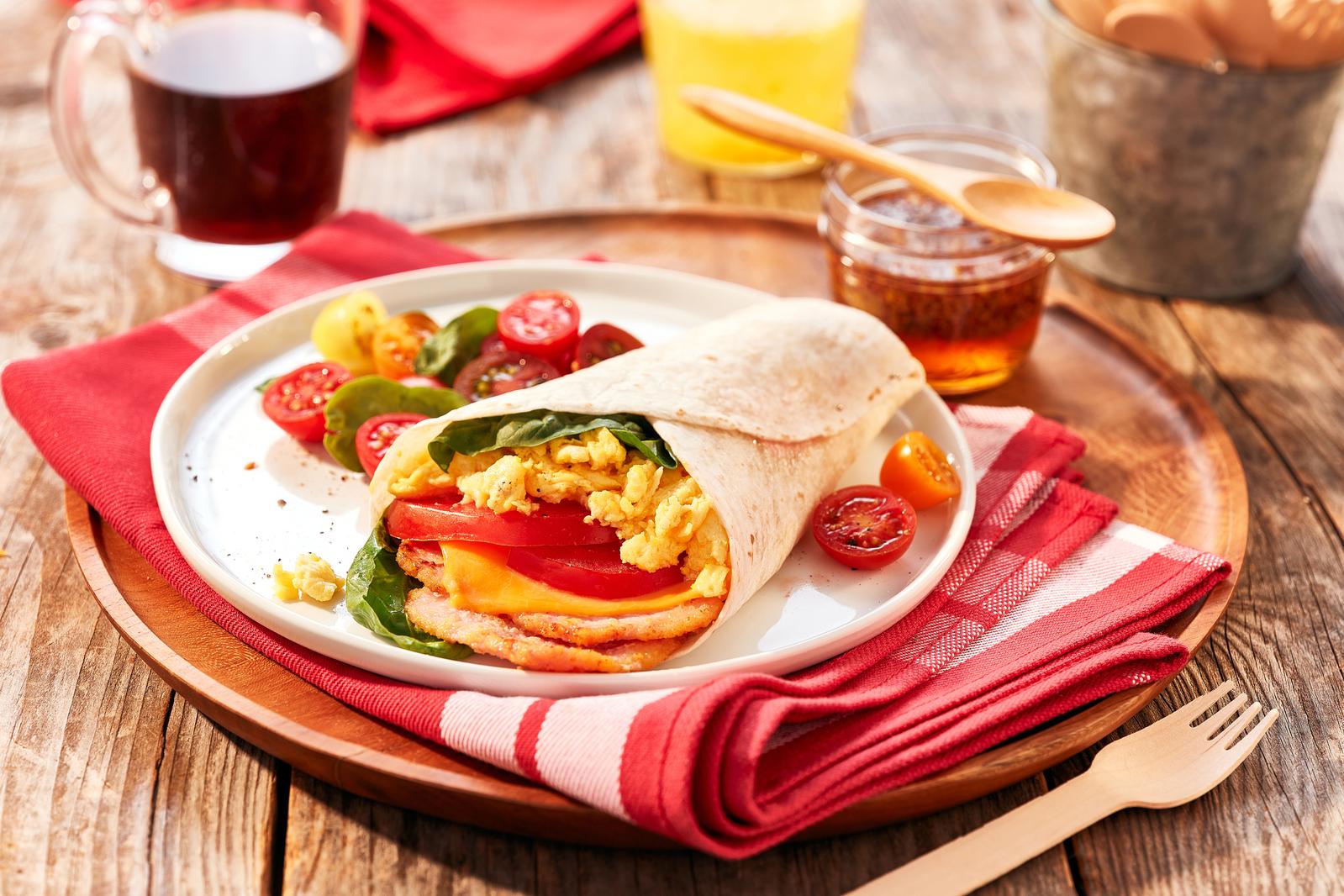 O Canada Breakfast Wraps