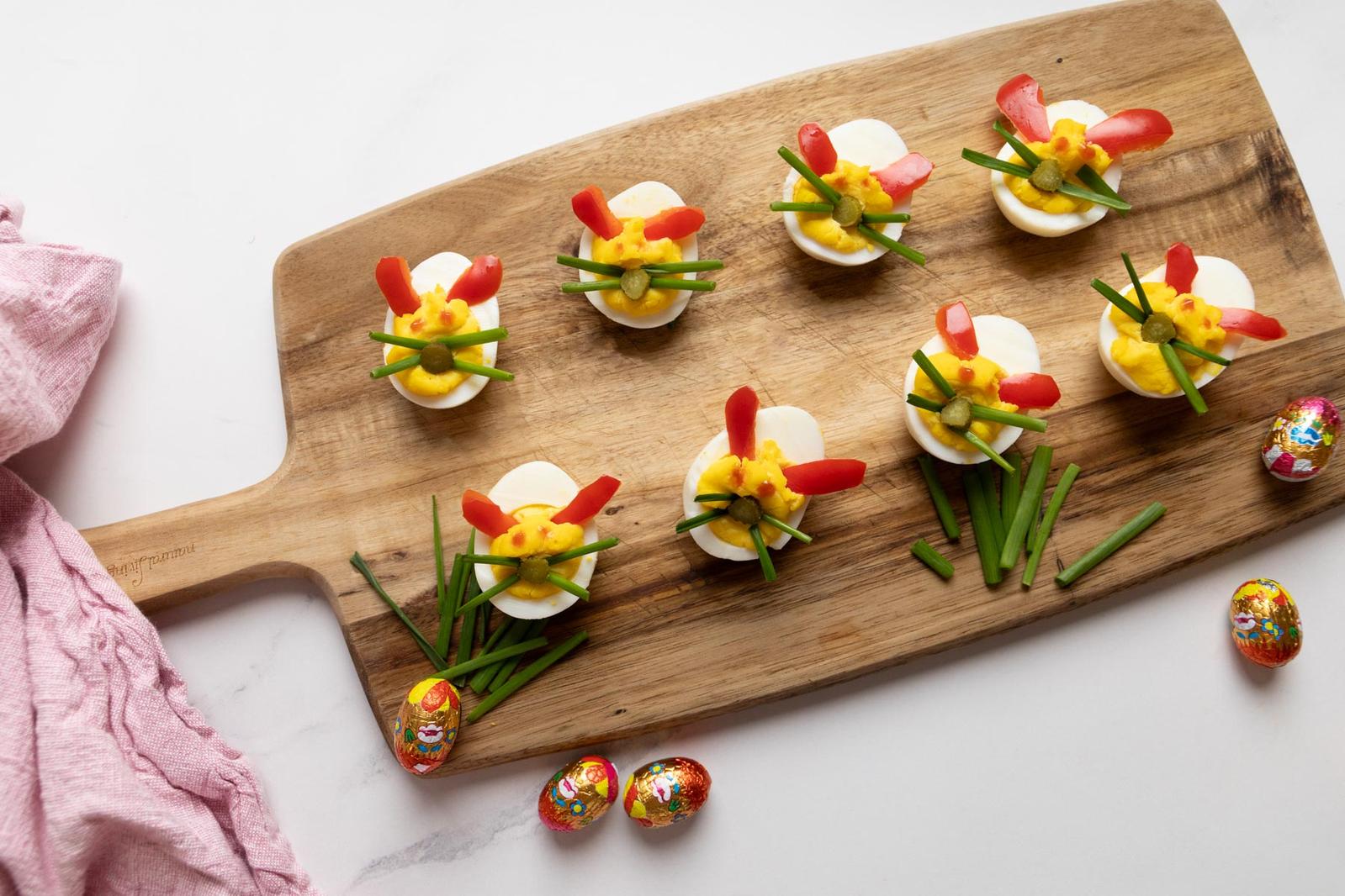 Bunny Devilled Eggs