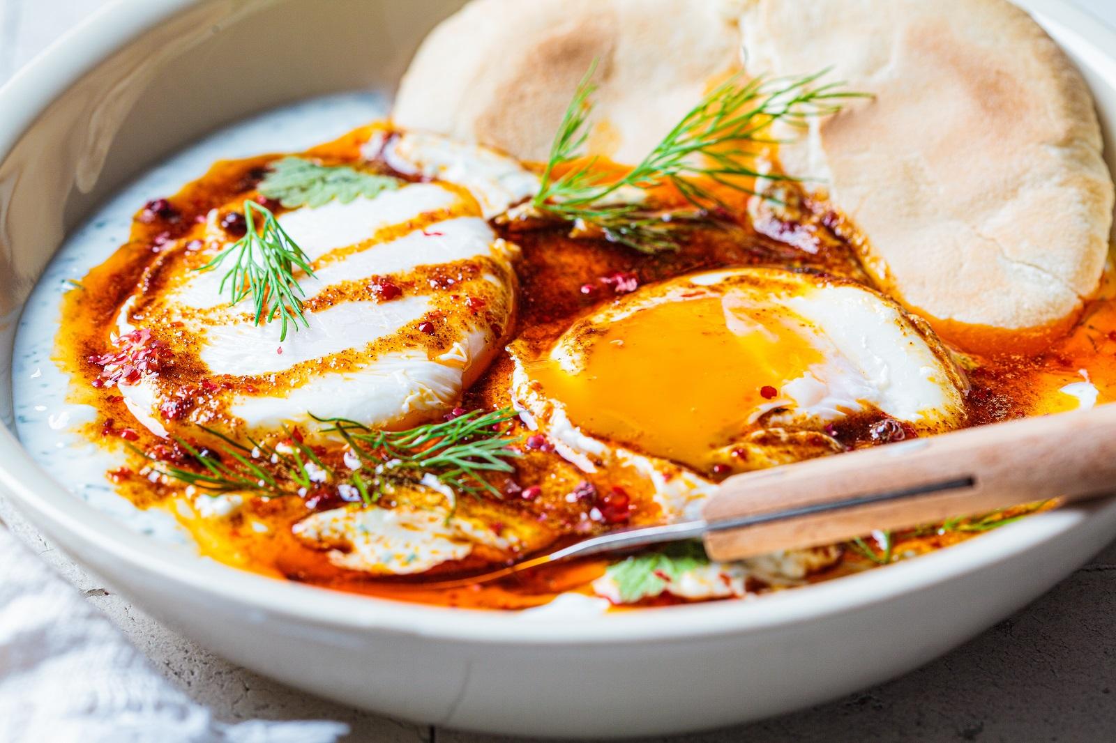 Cilbir Turkish Poached Eggs