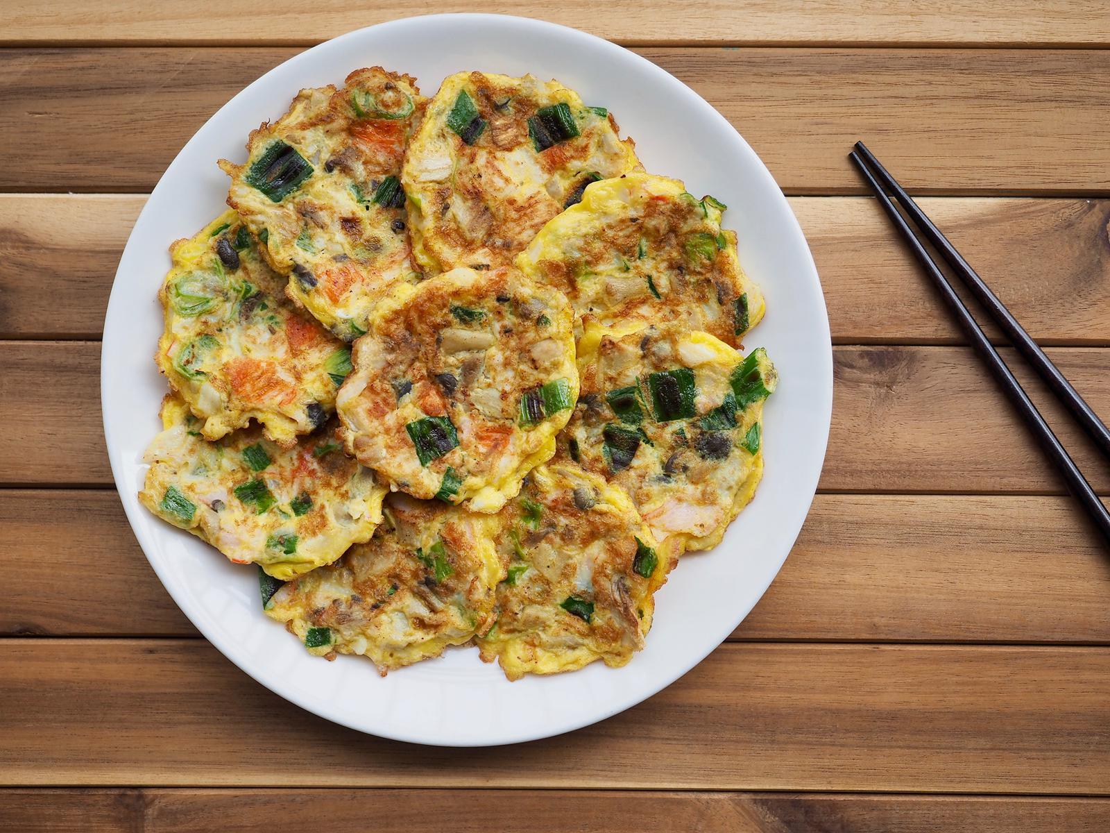 Crêpes salées coréennes (« jeon »)