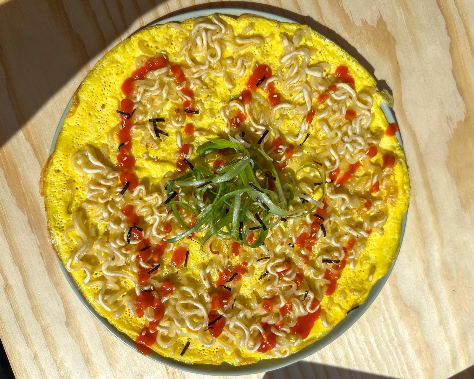 Ramen Omelette