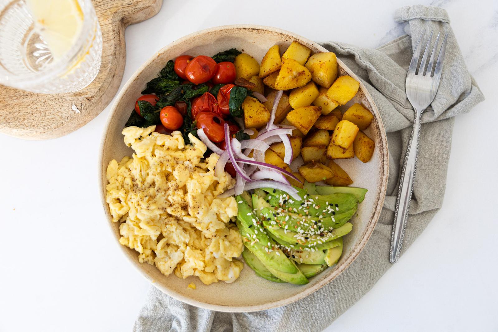 Protein Scramble Bowl